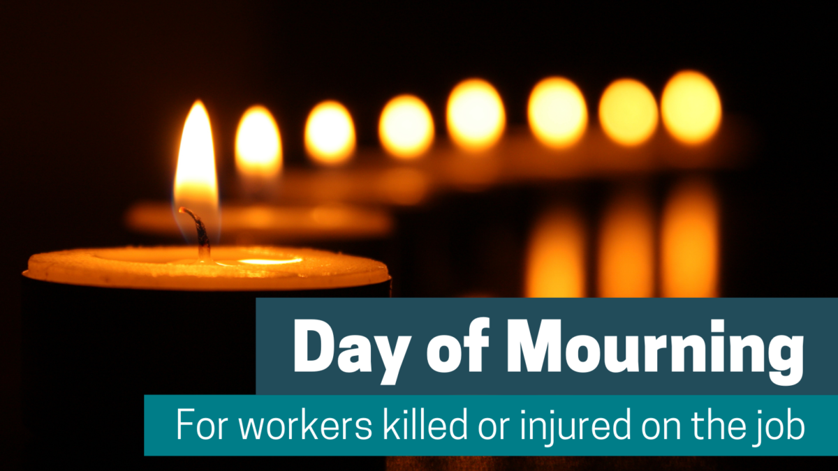 National Day of Mourning – University of Regina Faculty Association