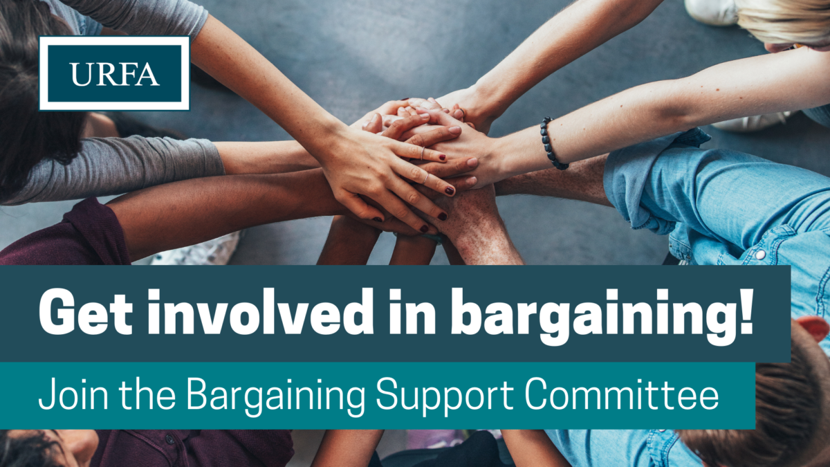 Bargaining Support – University of Regina Faculty Association